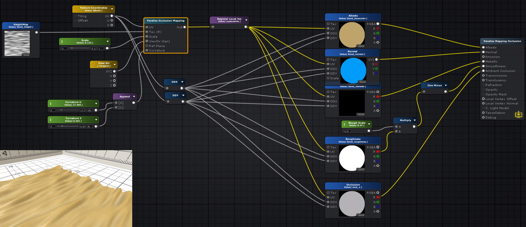 Unity Products:Amplify Shader Editor/Parallax Occlusion Mapping ... Unity Products:Amplify Shader Editor/Parallax Occlusion Mapping ...